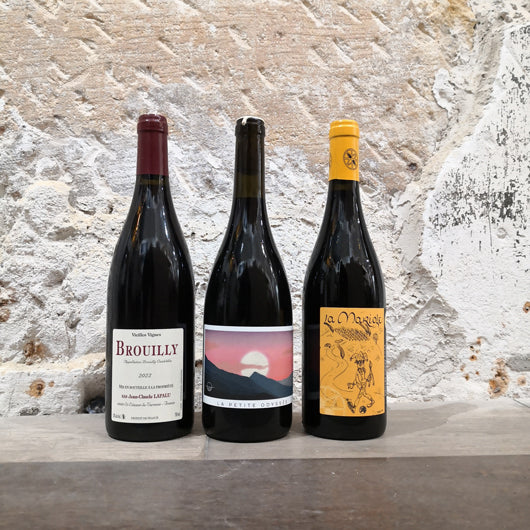 Le pack gourmandise rouge - vins en bio, biodynamie, nature | B.B.N